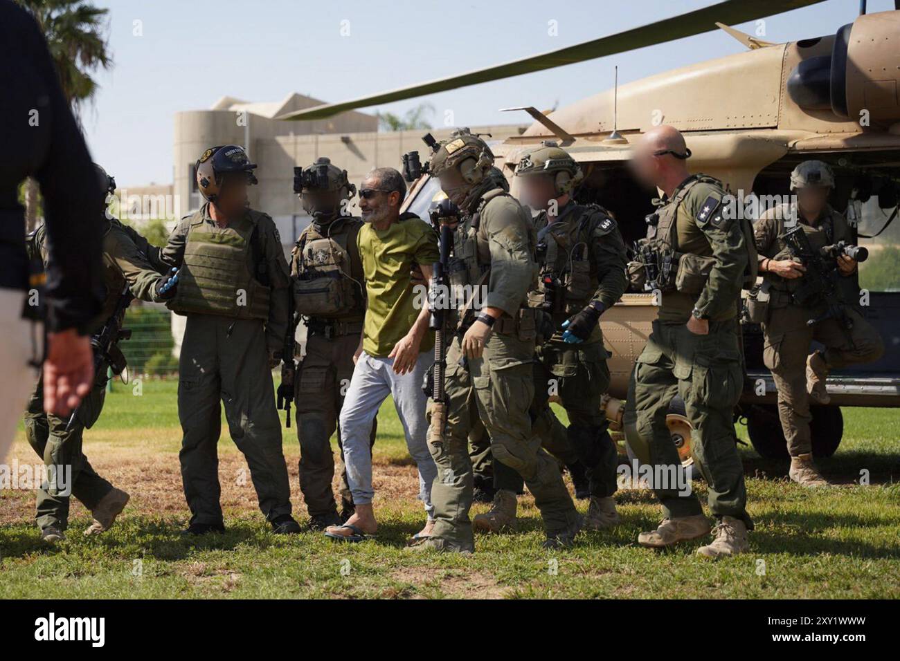 Israel. 27th Aug, 2024. Members of the Israel Defense Forces (IDF ...