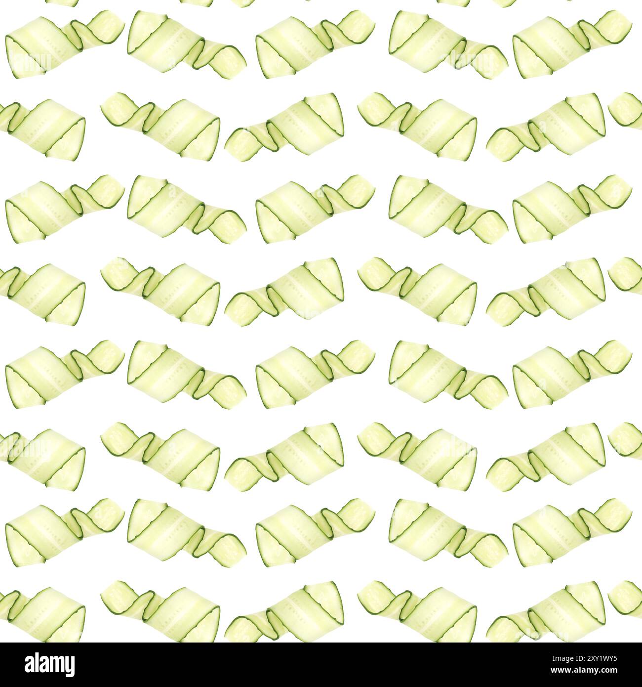 Cucumber slice flat design hi-res stock photography and images - Alamy