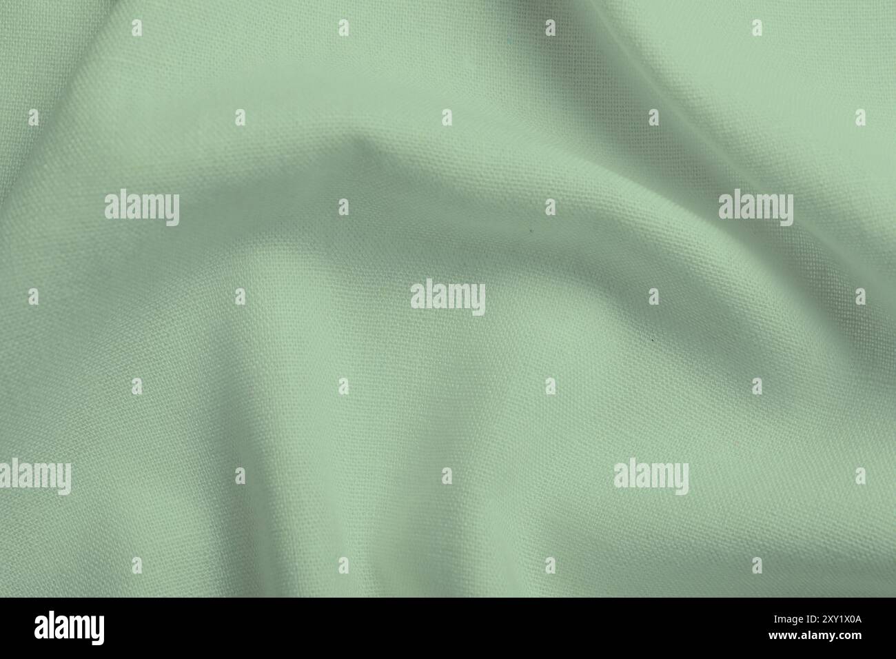 Sage color fabric as background, top view Stock Photo - Alamy