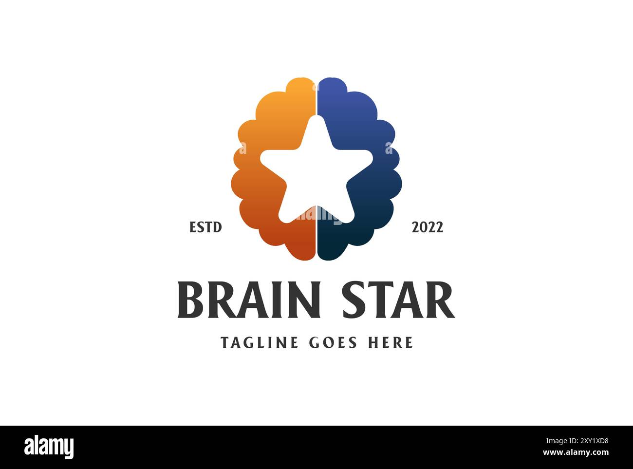 Modern Brain Star foe Education Science Tutoring or Artificial ...