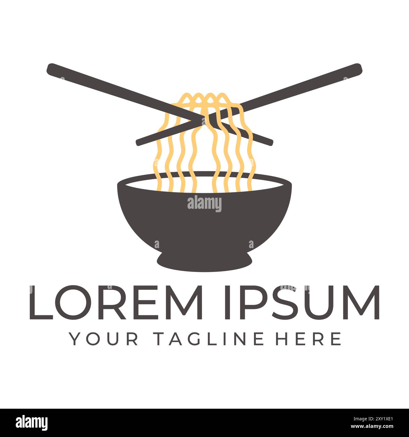 Chinese Ramen logo vector illustrations design icon symbol Stock Vector ...