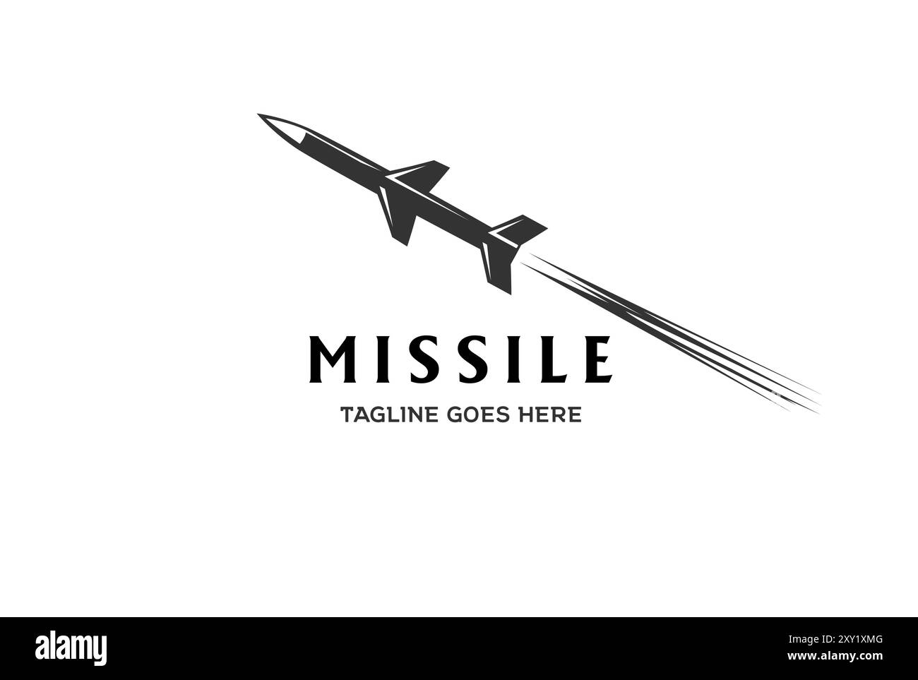 Retro Vintage Flying Missile Rocket Weapon Bomb for Force Army Military ...