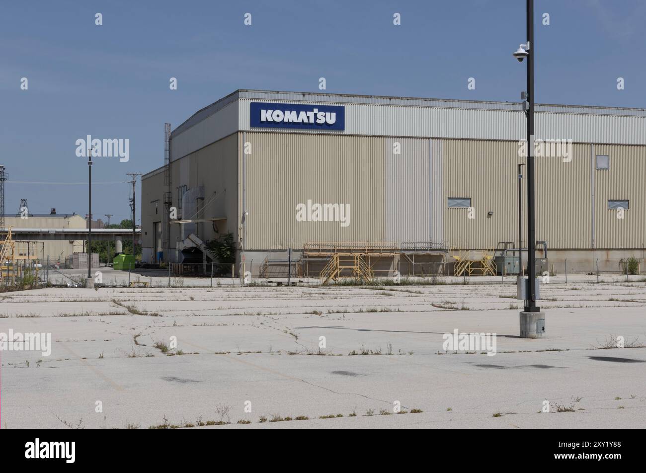 Milwaukee - August 14, 2024: Komatsu Mining factory. Former Joy Global ...
