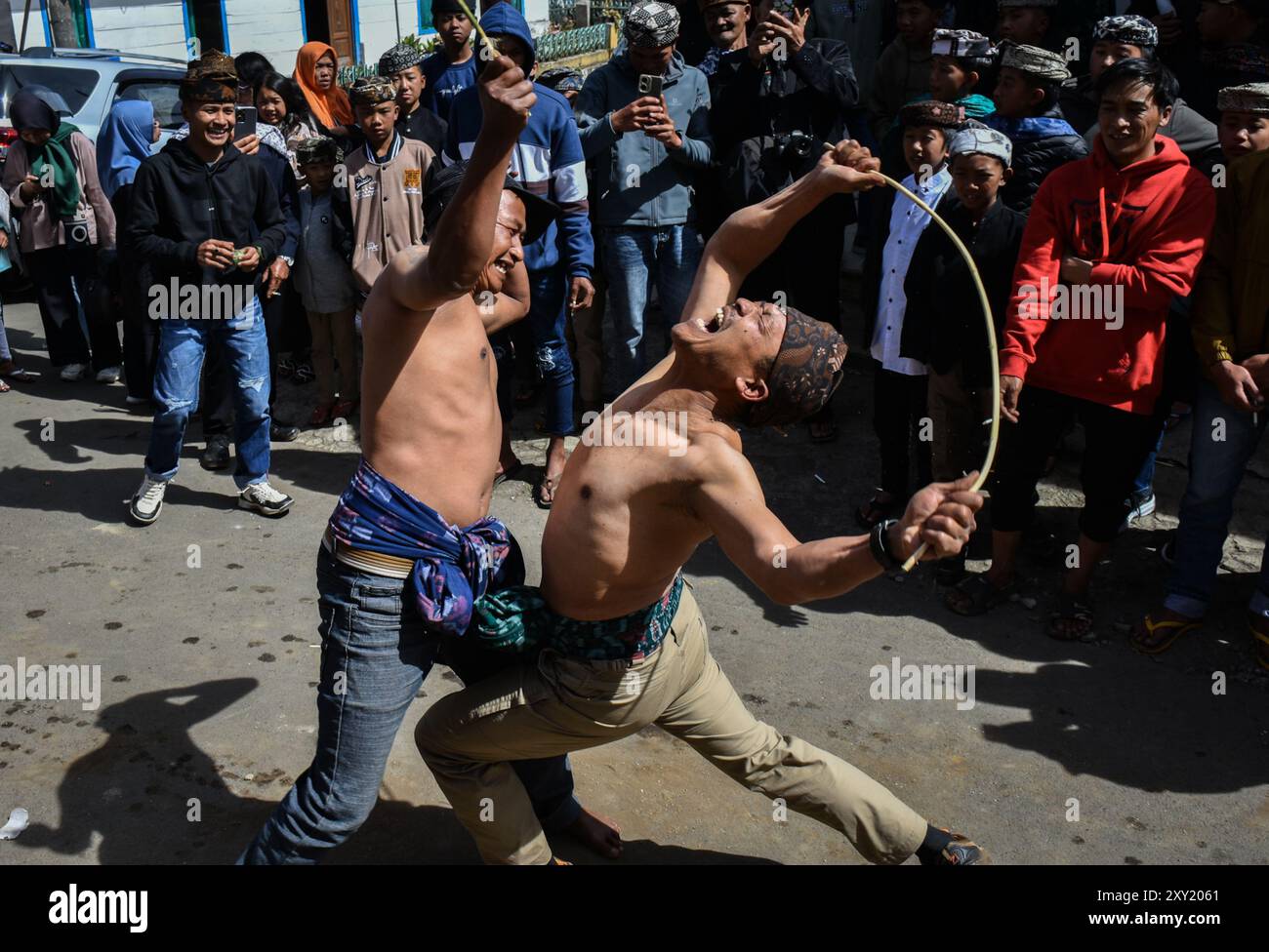 Malang, East Java, Indonesia. 27th Aug, 2024. Two Tenggers tribesmen ...
