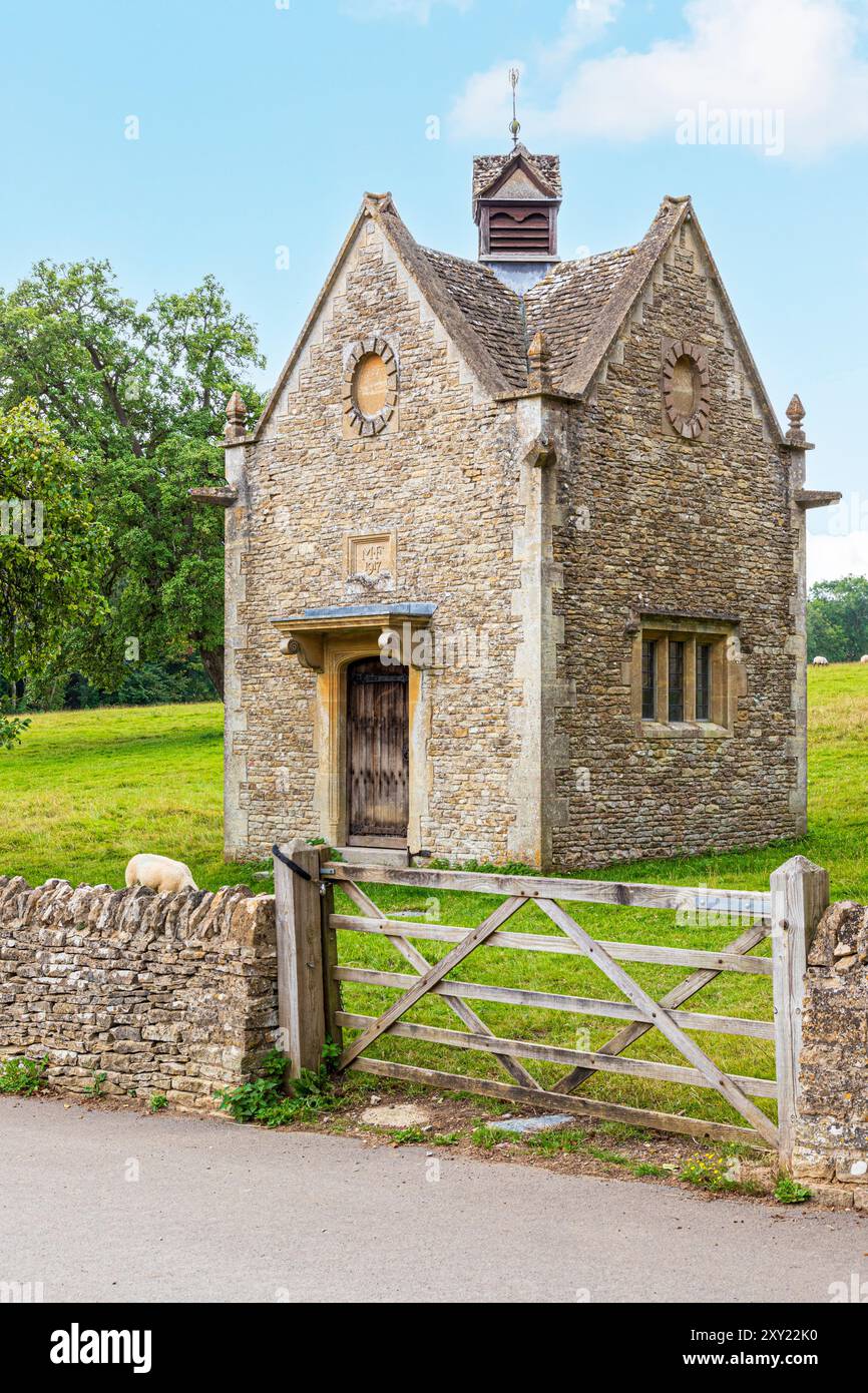 A creamery built in the style of a dovecote in 1917 by Sir Edwin ...