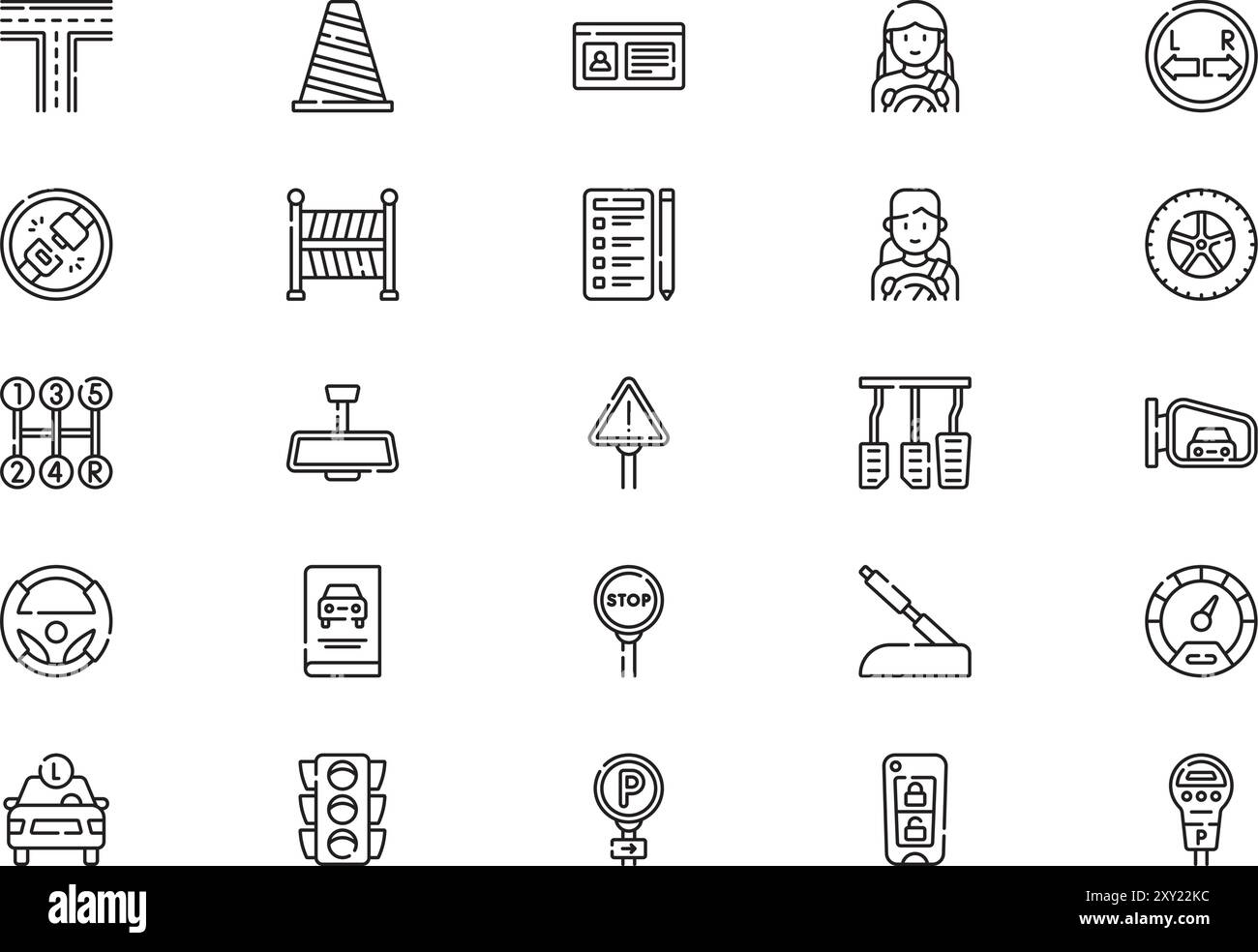 Handbrake turn Stock Vector Images - Alamy