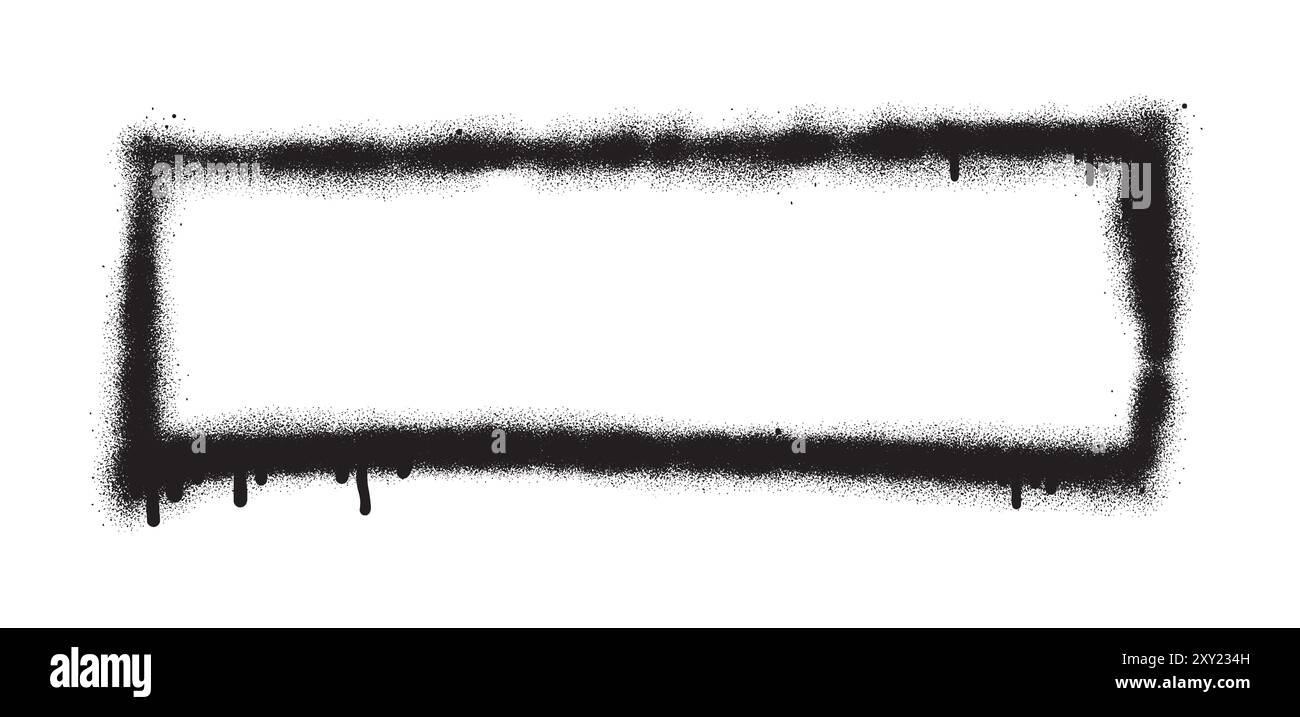 Spray Paint Abstract Vector Elements isolated on White Background ...