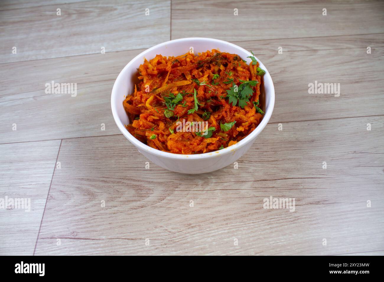 Kairee Kanda or onion dry curry traditional indian food of Maharashtra ...