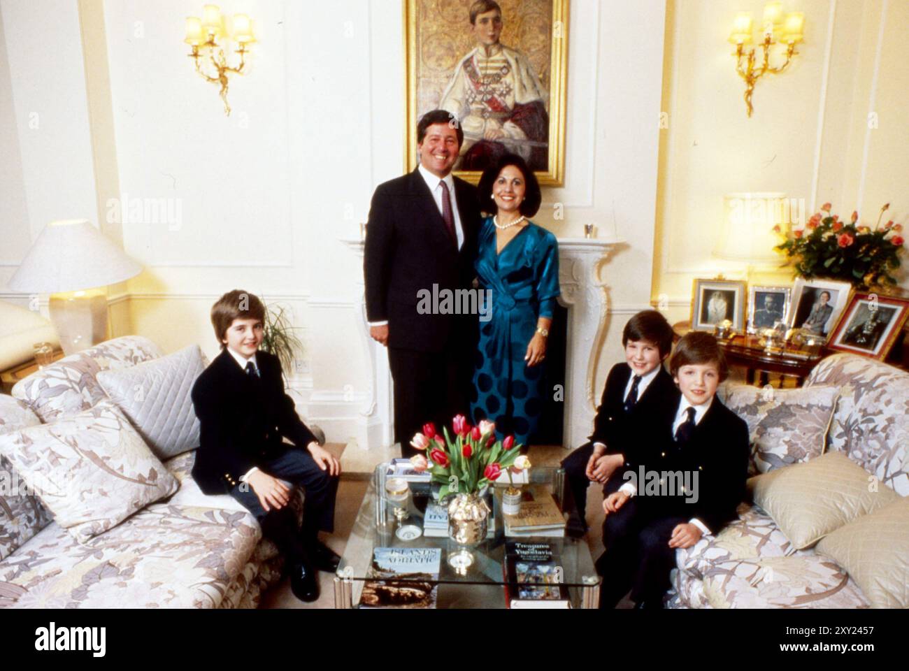 Aprile 1990 Archivio Storico Olycom/LaPresse Alessandro Karadjordjevic ...