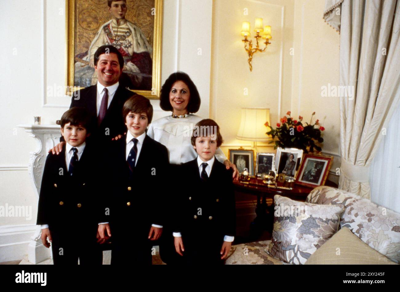 Aprile 1990 Archivio Storico Olycom/LaPresse Alessandro Karadjordjevic ...