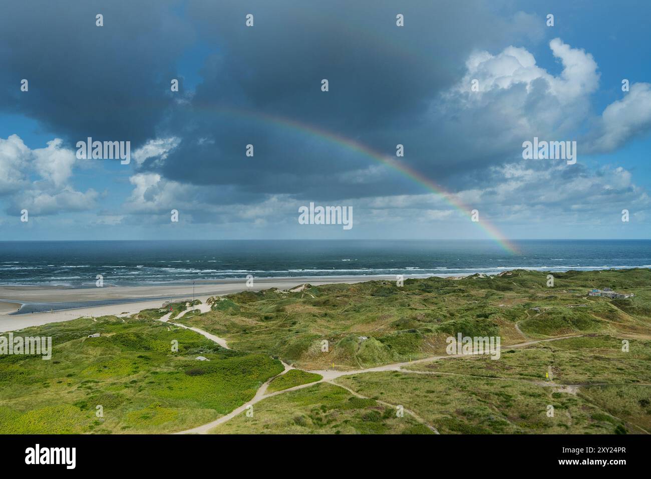 Blavand lighthouse, overviews,Jütland, Denmark Stock Photo - Alamy