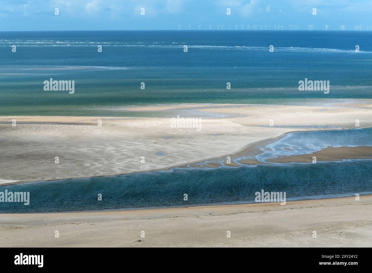 Blavand lighthouse, overviews,Jütland, Denmark Stock Photo - Alamy