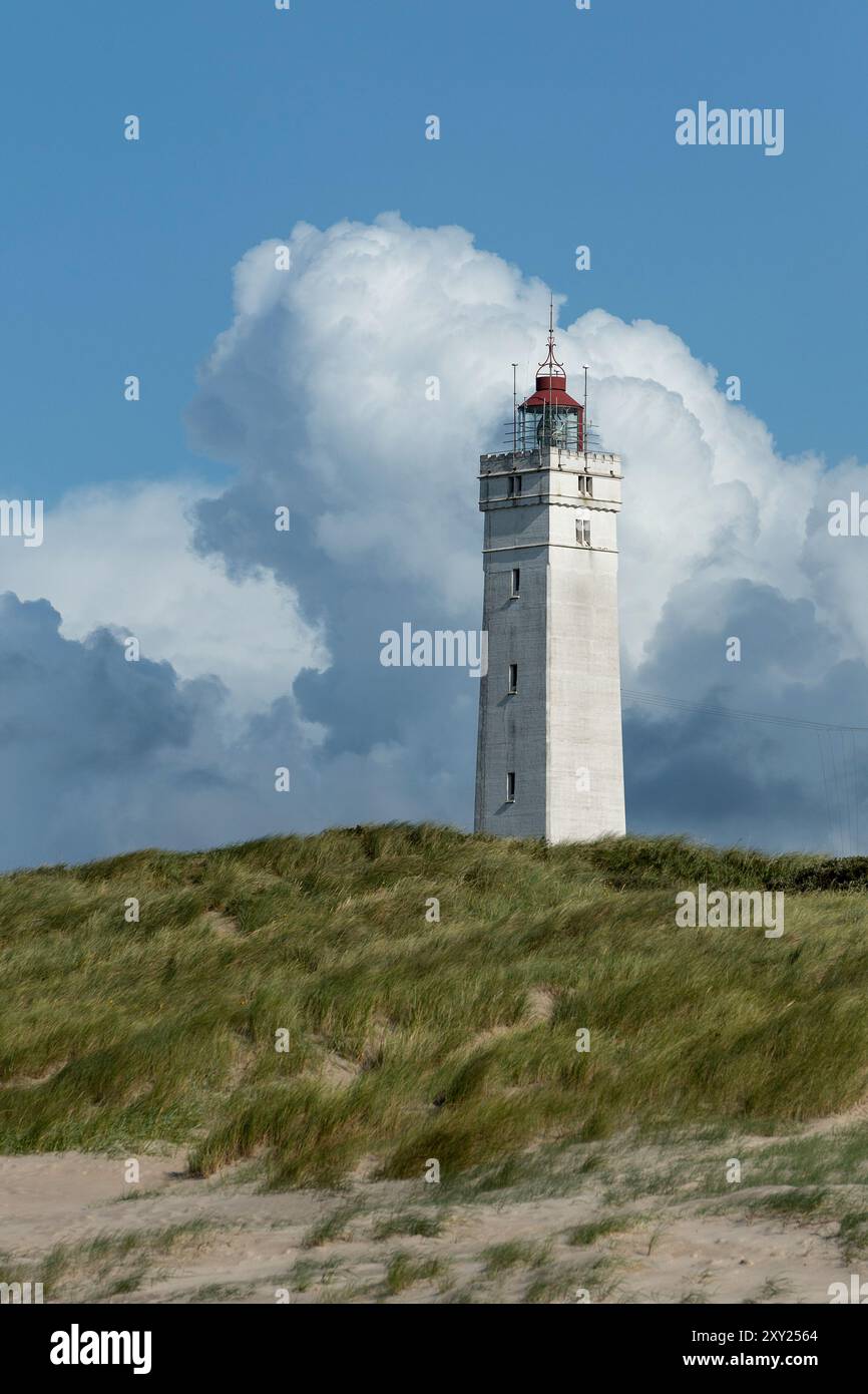Blavand lighthouse, overviews,Jütland, Denmark Stock Photo - Alamy
