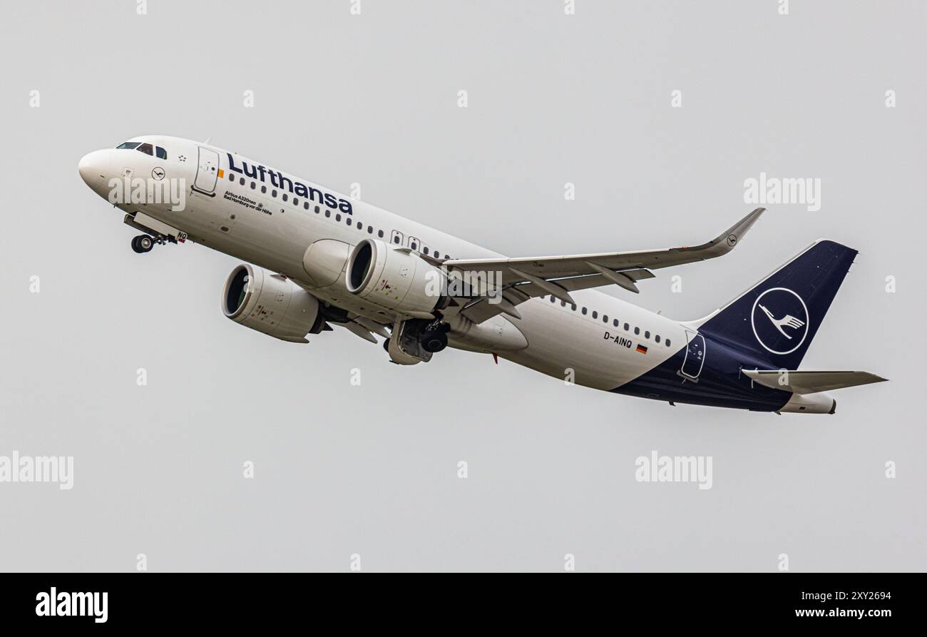 Munich, Germany, 7th Apr 2024: A Lufthansa Airbus A320-271N (Airbus ...