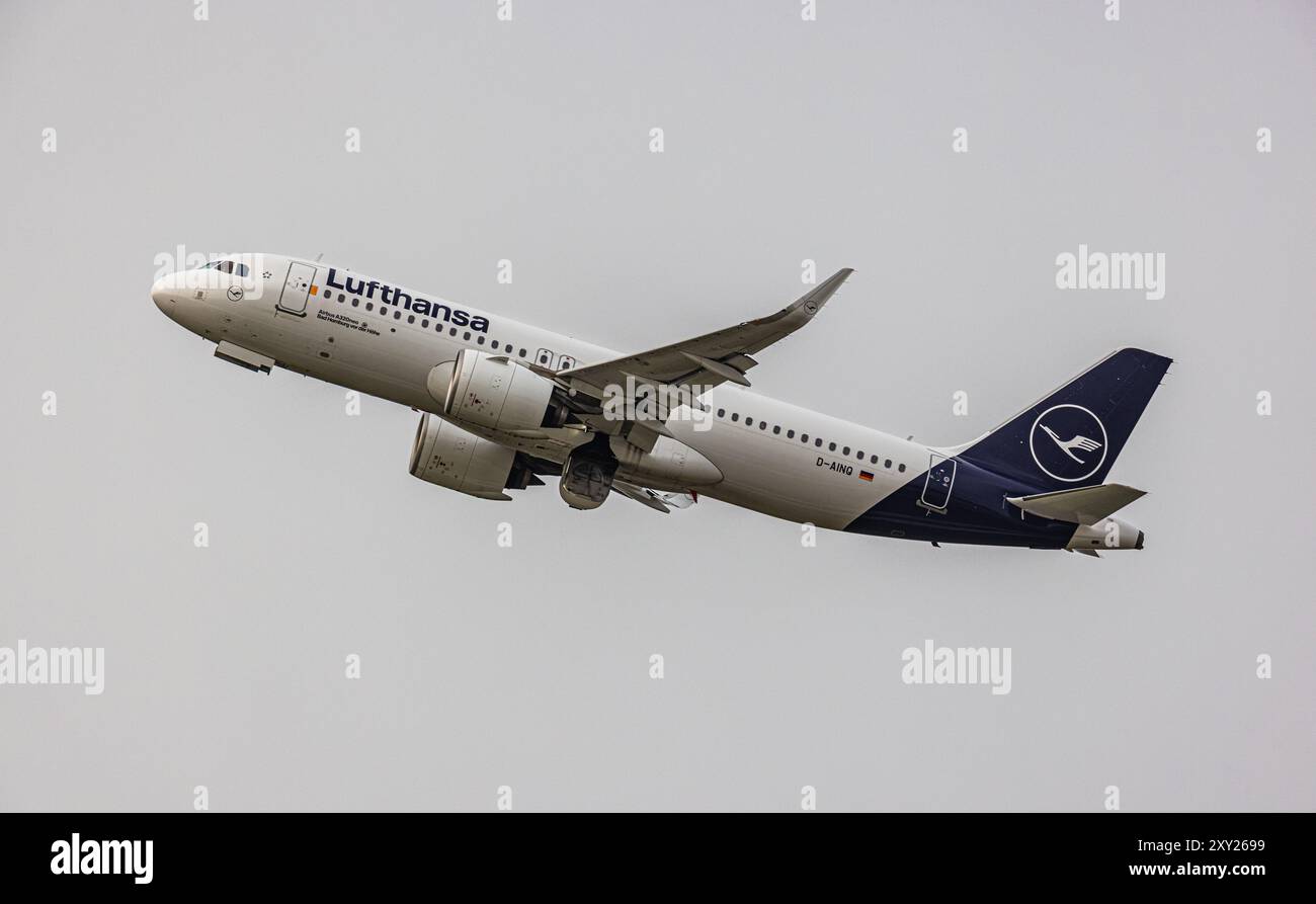 Munich, Germany, 7th Apr 2024: A Lufthansa Airbus A320-271N (Airbus ...