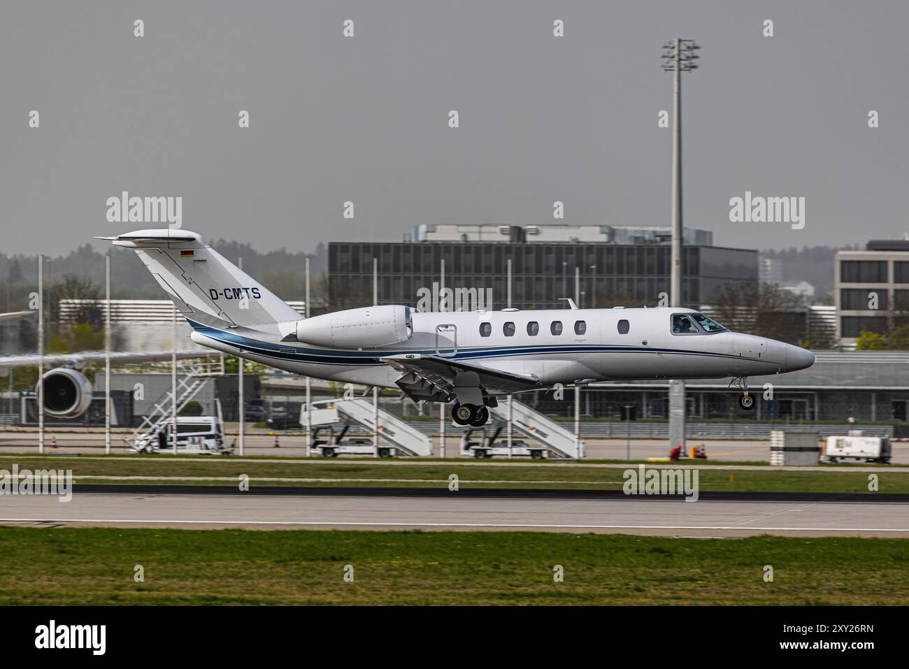 Munich, Germany, 8th Apr 2024: A Cessna 525C Citation CJ4 from E ...