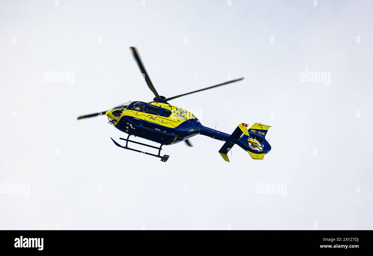 Zurich, Switzerland, 5th May 2024: An Airbus Helicopters H135 rescue ...