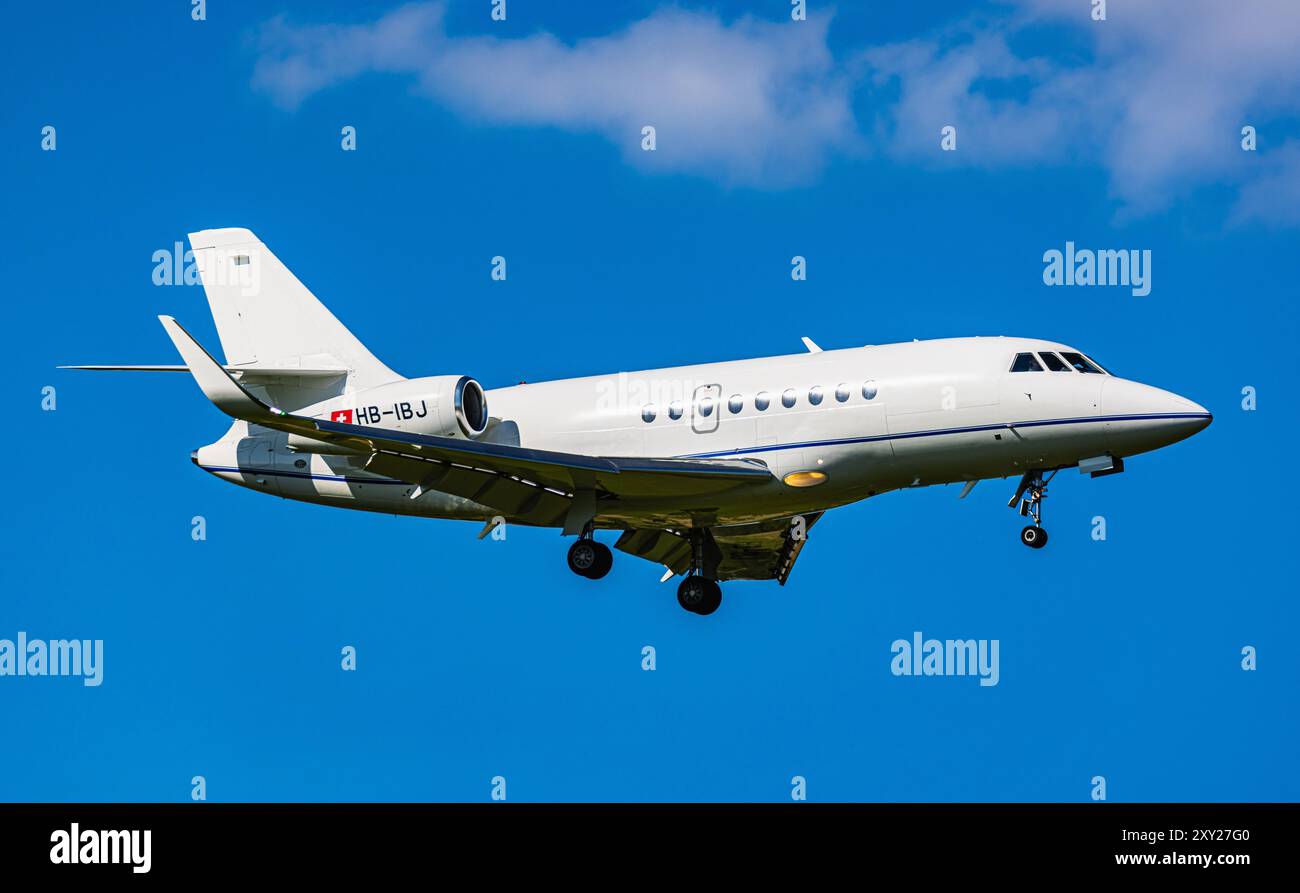 Zurich, Switzerland, 10th May 2024: A Dassault Falcon 2000LXS from CAT ...
