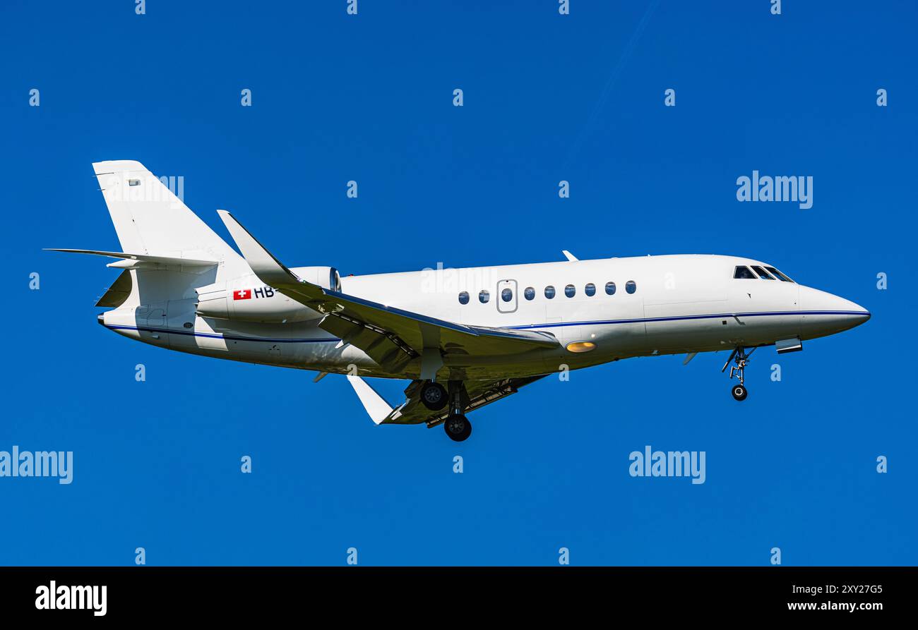 Zurich, Switzerland, 10th May 2024: A Dassault Falcon 2000LXS from CAT ...