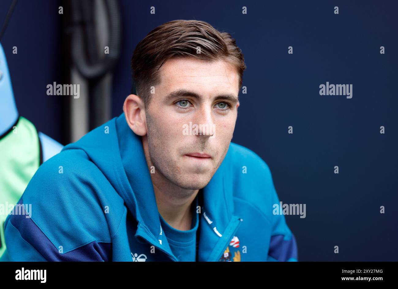Coventry City's Luis Binks before the Carabao Cup second round match at ...