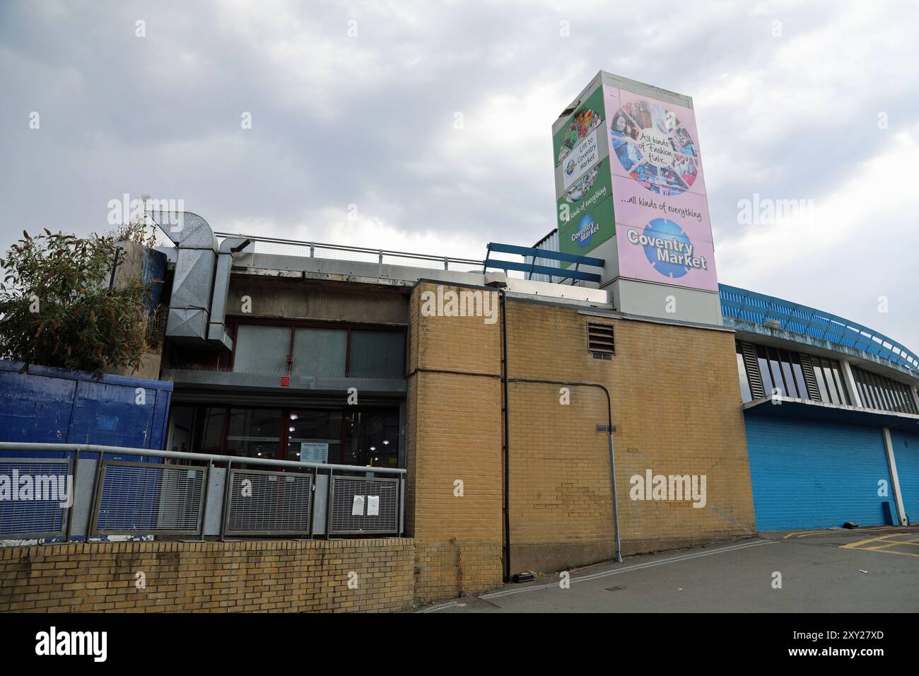 Coventry indoor market which was opened in 1958 by Princess Alexandra ...