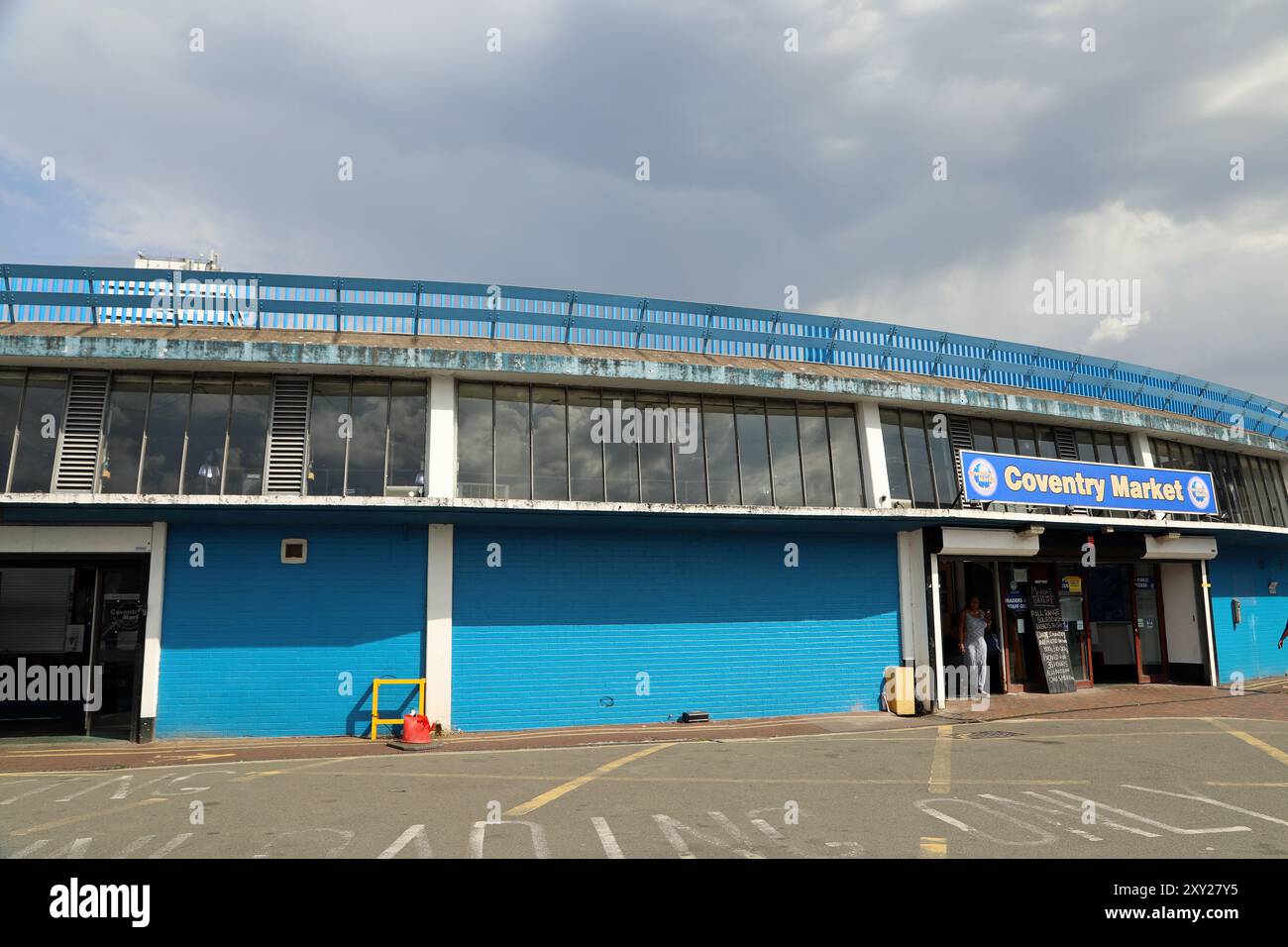 Coventry indoor market which was opened in 1958 by Princess Alexandra ...