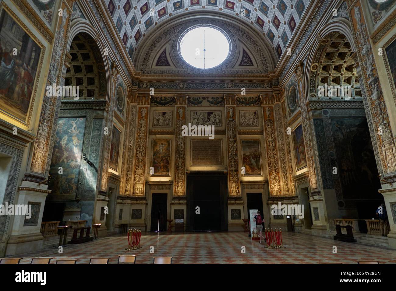 Mantua, Italy - June 19, 2024 - interior of Basilica and Cathedral of ...
