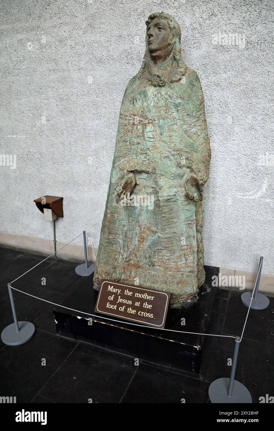 Sculpture of Mary at the Foot of the Cross by John Bridgeman at the ...