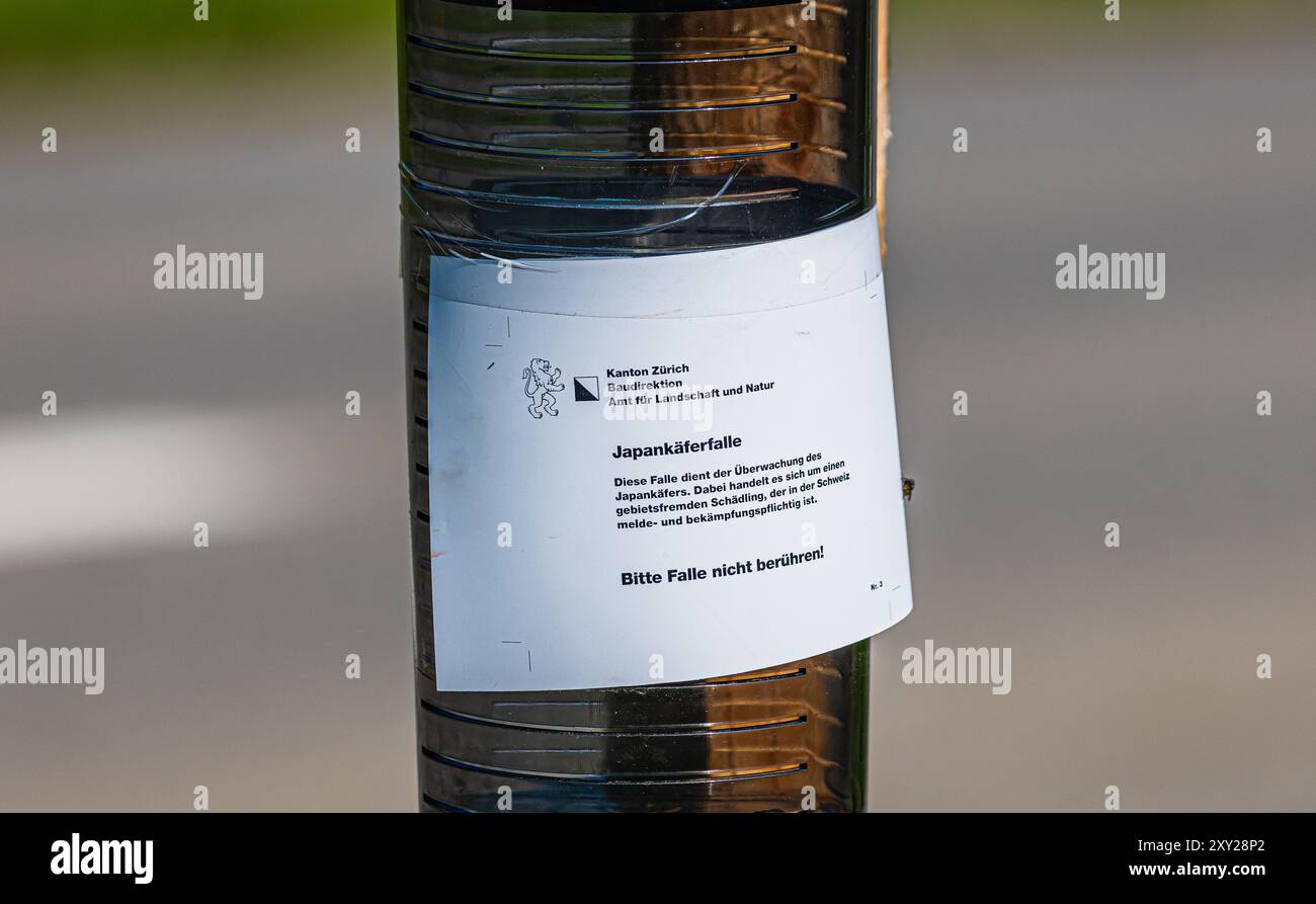 Flaach, Switzerland, 3th Aug 2024: Outside the monitoring radius of 7 ...