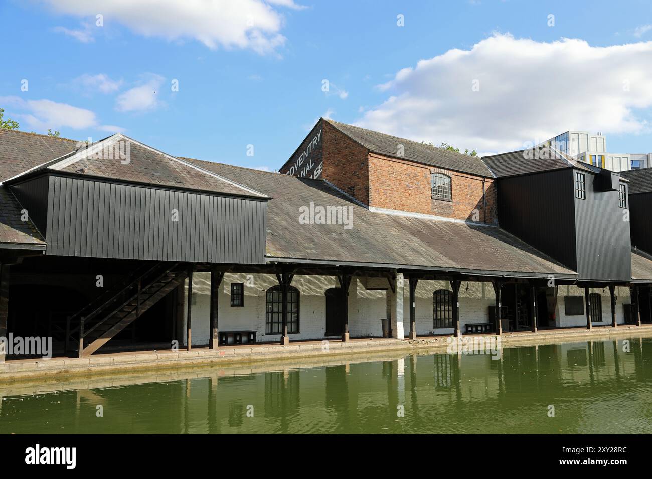 Heritage buildings at Coventry Canal Basin Stock Photo - Alamy