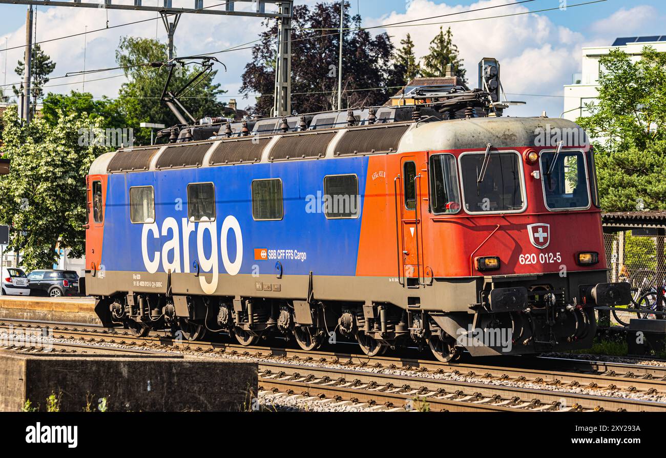Bülach, Switzerland, 7th Jun 2024: An SBB Re 6/6 (620 012-5) from SBB ...