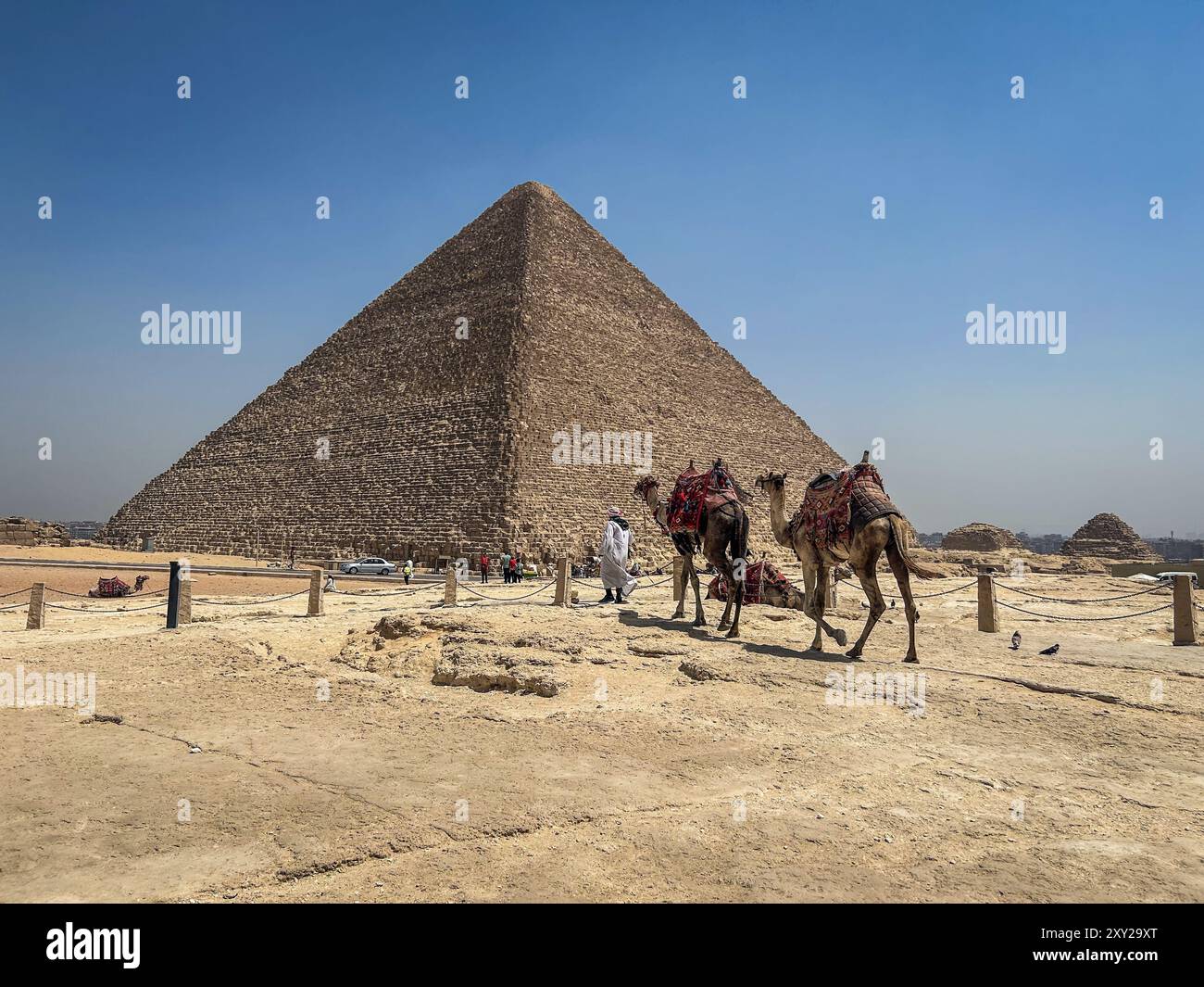 August 21st, Gyza, Egypt - Ancient Pyramids of Giza, iconic Egyptian ...
