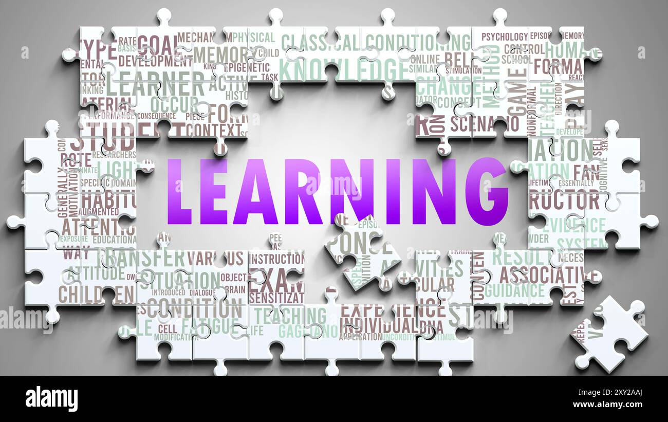 Learning being a complex subject, related to other important topics ...