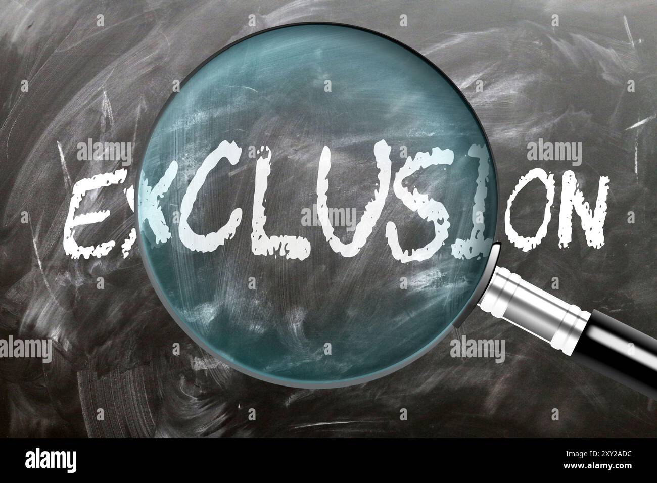 Exclusion - learn, study and inspect it. Taking a closer look at ...
