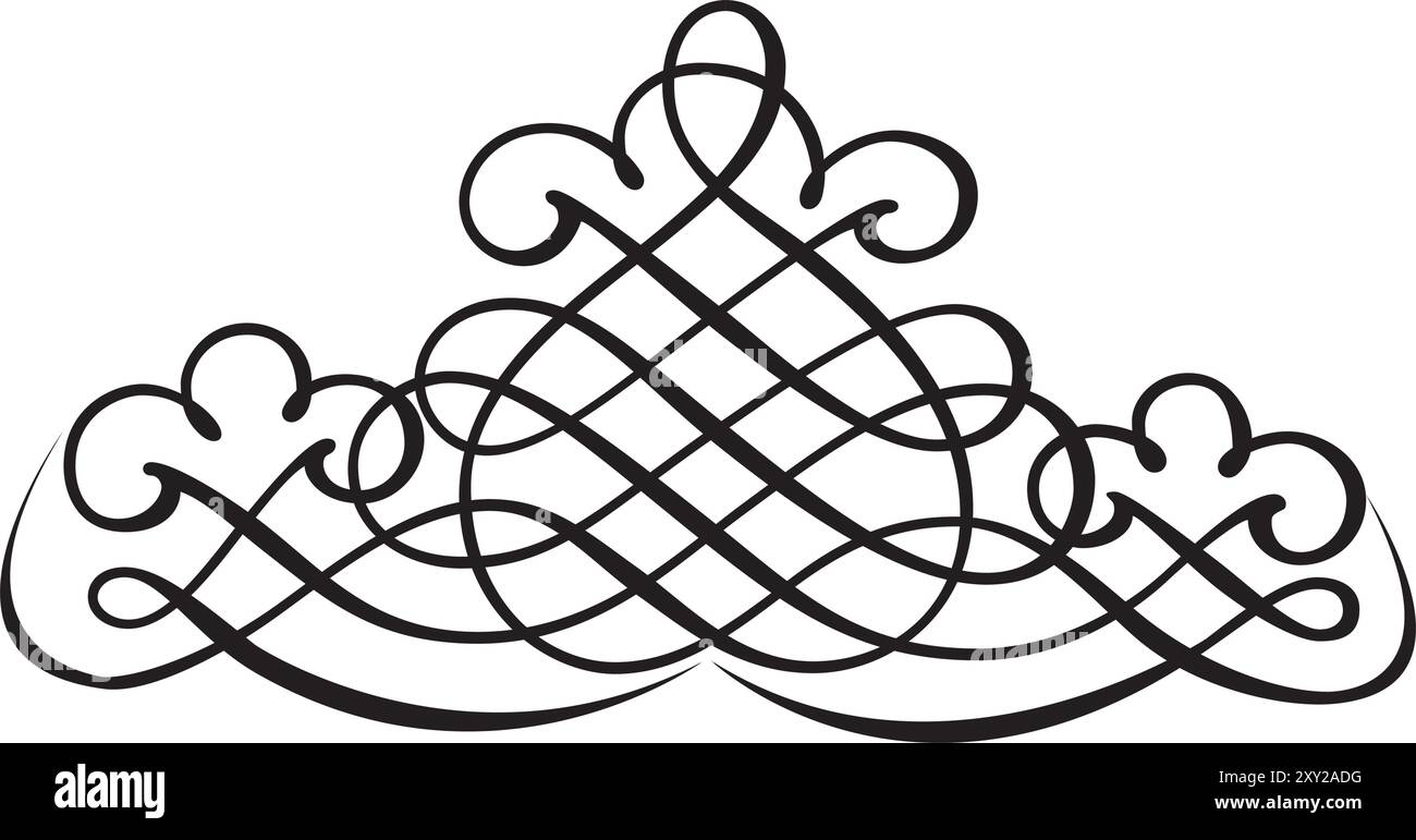 Abstract arabic Vintage Decorative Calligraphy Ornamental Silhouette ...