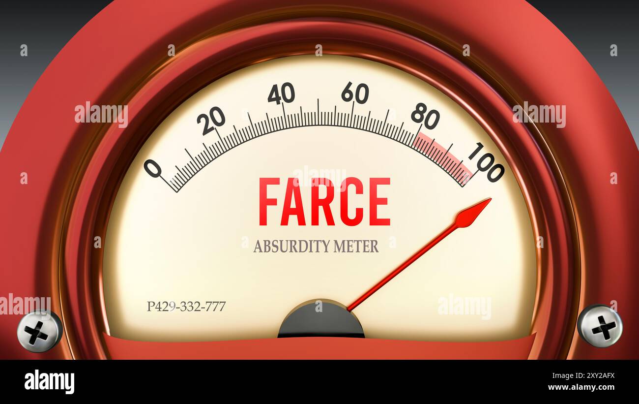 Absurdity meter hi-res stock photography and images - Alamy