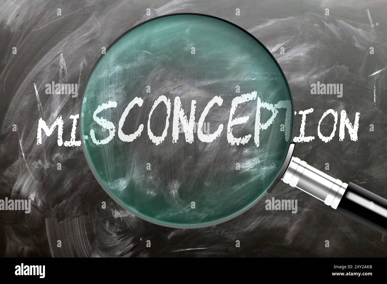 Misconception - learn, study and inspect it. Taking a closer look at ...