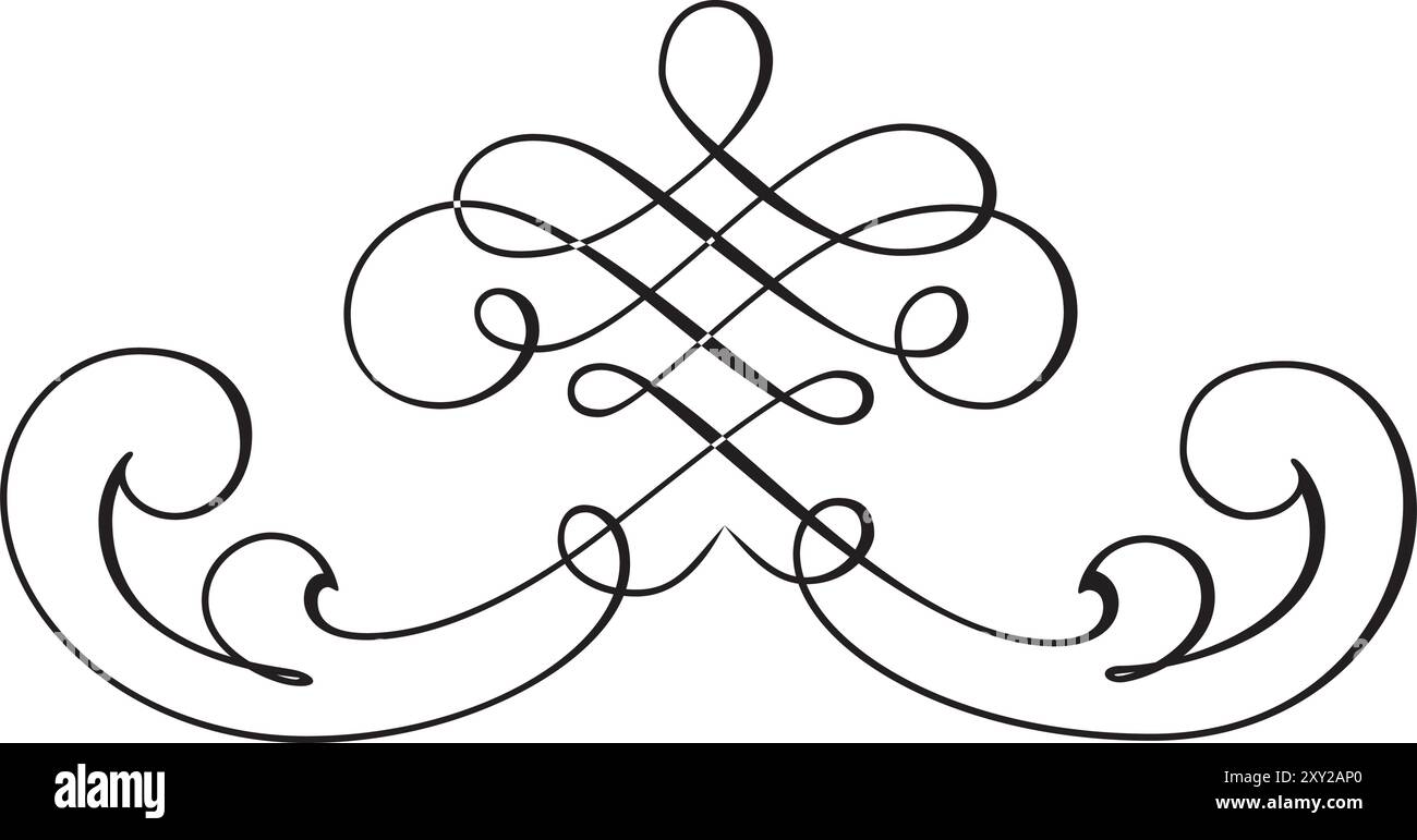 Abstract arabic Vintage Decorative Calligraphy Ornamental Silhouette ...