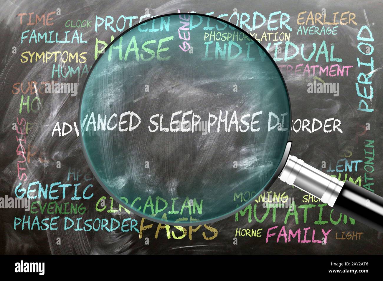 Advanced sleep phase disorder symbol hi-res stock photography and ...