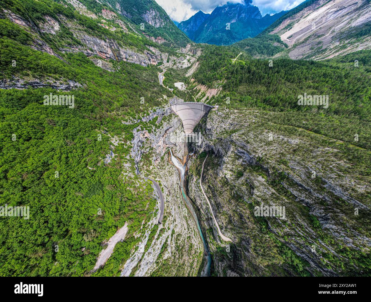 Hydropower dam italy hi-res stock photography and images - Alamy