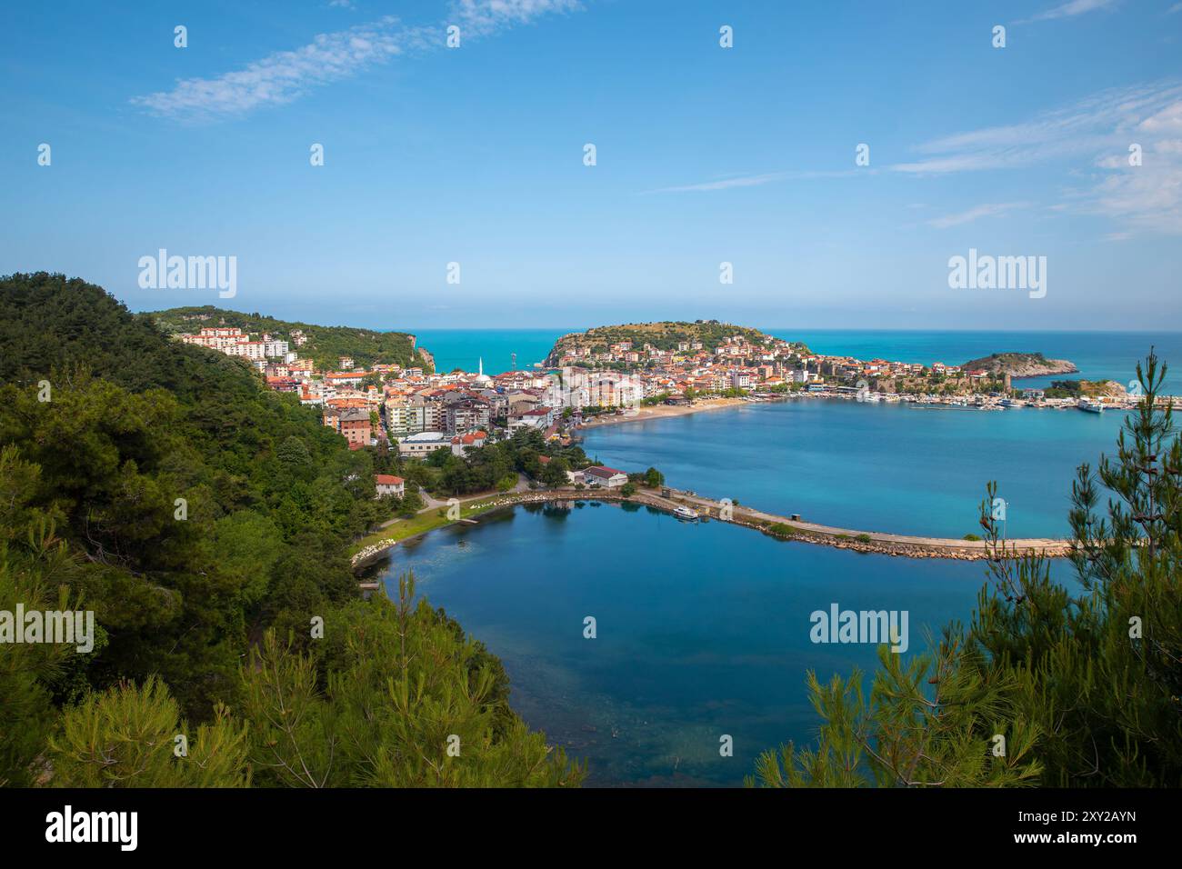 Amasra cityscape - Amasra is a small sea resort town in Bartin ...