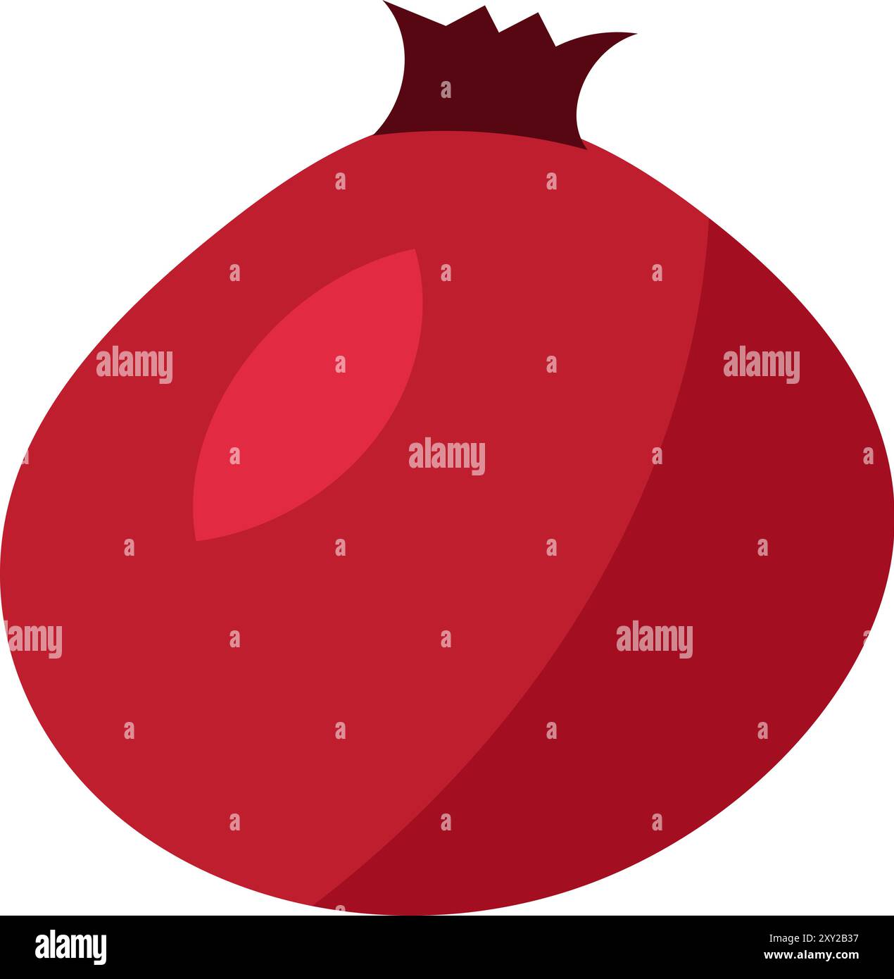 Red ripe pomegranate fruit. Exotic tropical food. Simple color cozy ...