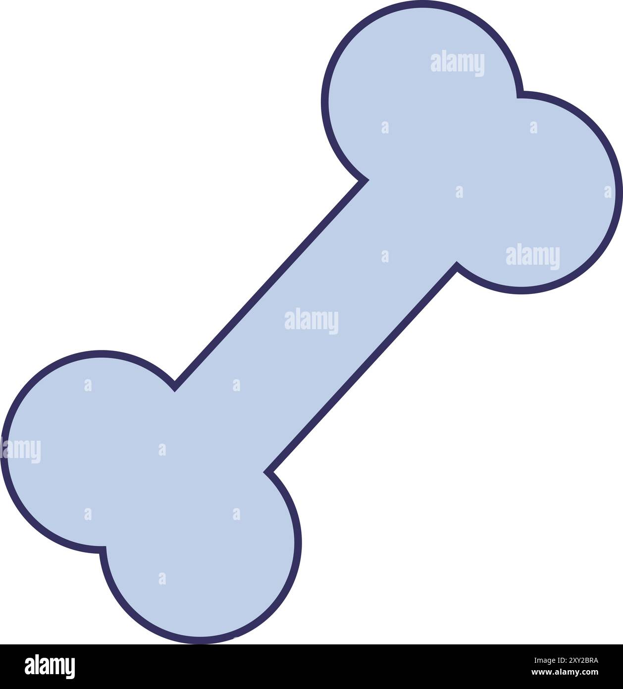 Delicious crispy dog bone. Natural pet food. Element for design of pet ...