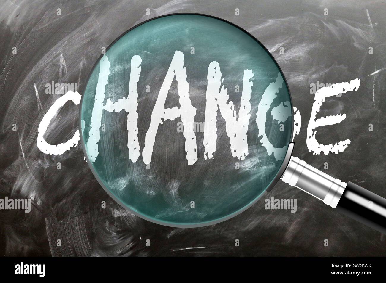 Change - learn, study and inspect it. Taking a closer look at change. A ...