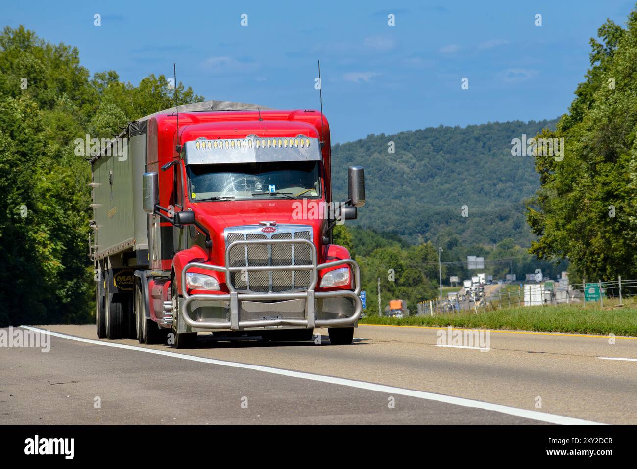 Knoxville, Tennessee, United States – August 20, 2024: horizontal shot ...