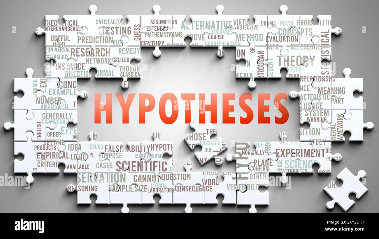 Hypotheses symbol hi-res stock photography and images - Alamy