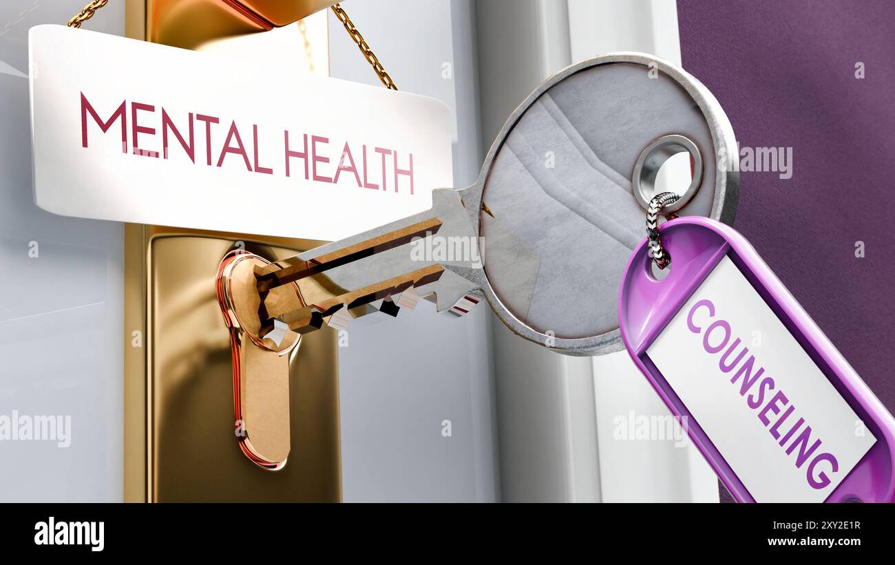 Counseling leads to Mental Health - it's a key to unlock mental health ...