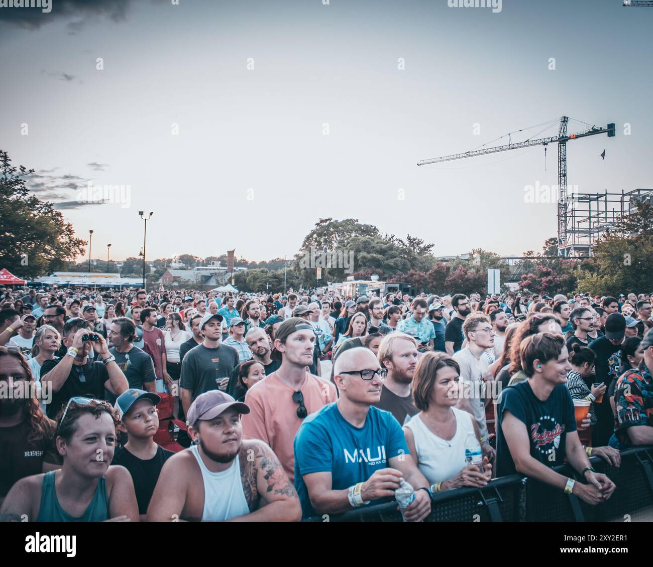 The band CAKE with lead vocalist John McCrea performing in Richmond ...