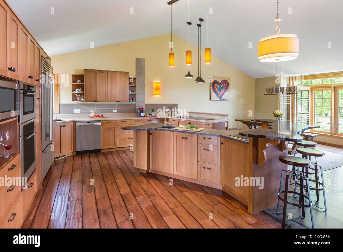 Oddly Shaped Kitchen Island