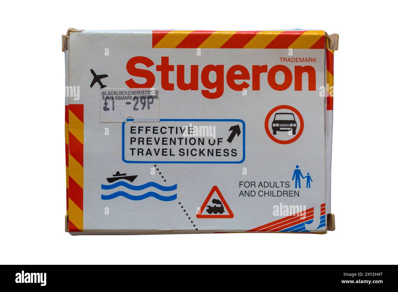 old box of Stugeron tablets pills for effective prevention of travel ...
